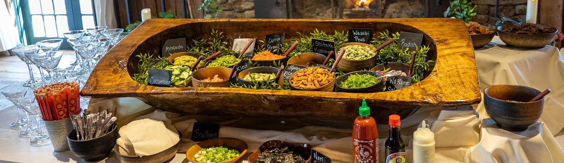 Catering & Resources - The Barn on The Pemi